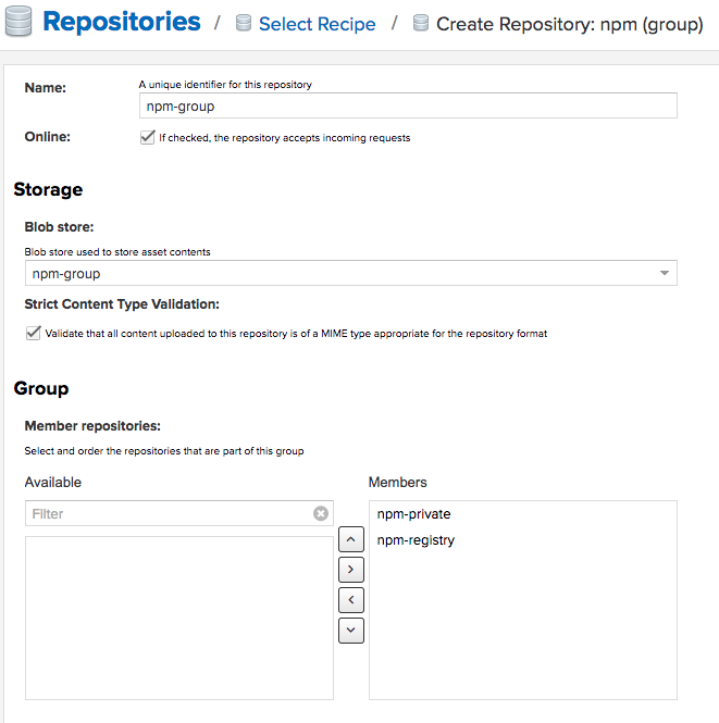 Using Sonatype Nexus Repository 3 – Part 2: npm Packages